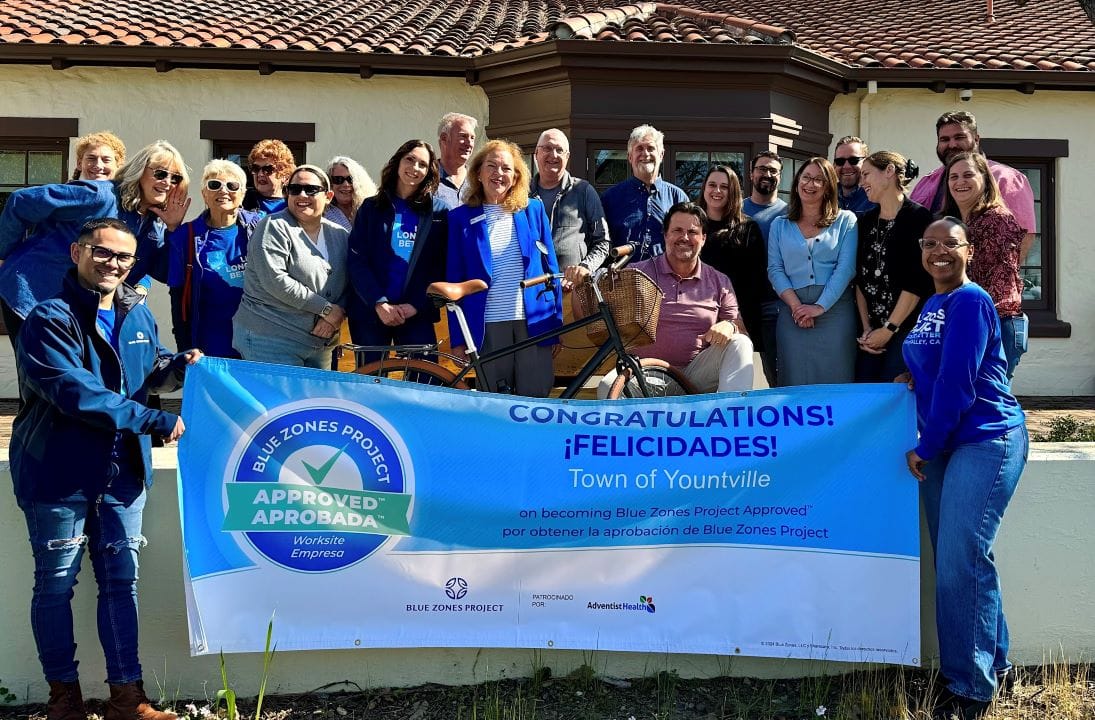 Town of Yountville earns Blue Zones workplace designation – Yountville Sun